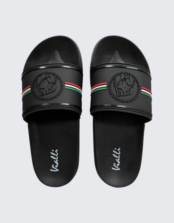 Vialli Amigo Sandals In Black For Men