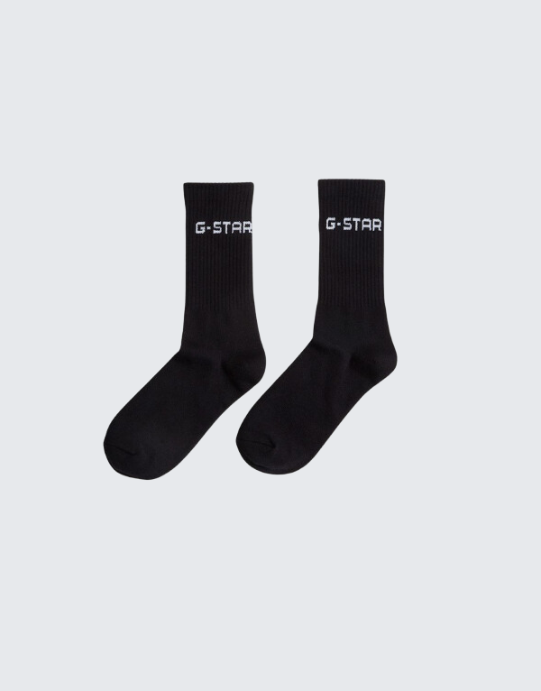 G-Star Raw Sport Sock 2 Pack Dark Black Men